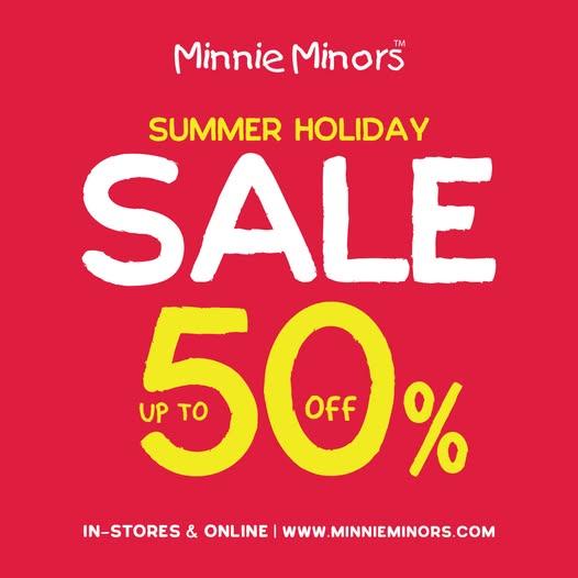 Minnie Minors Kicks Off Summer Sale with Up to 50% Off, valid for limited time | What's On Sale